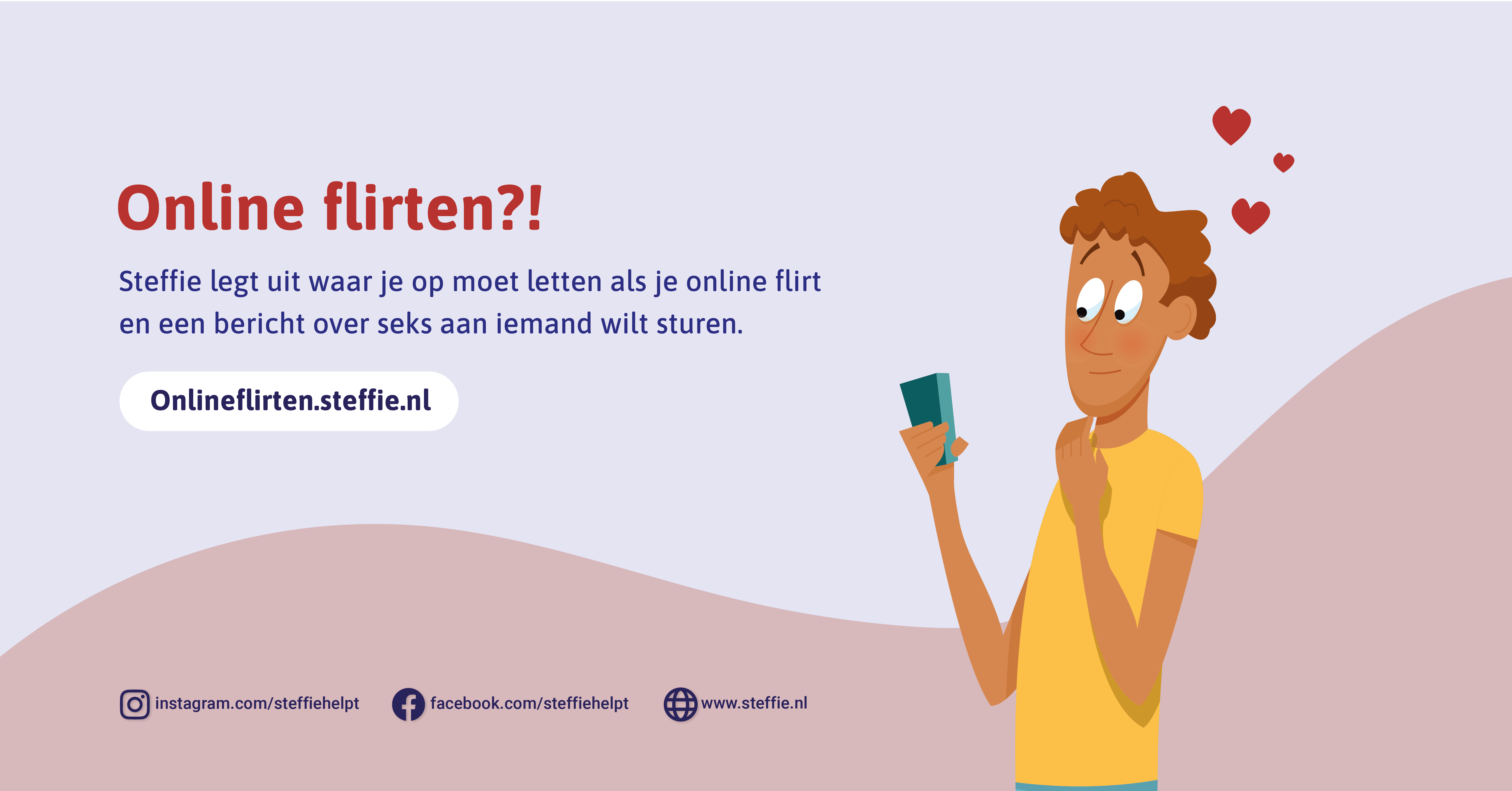 Uitleg over online flirten en sexting - Steffie.nl